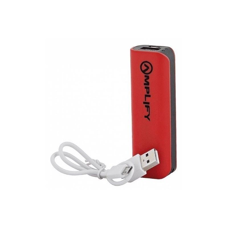 Amplify - Verve Power Bank 2000 mAh (Red & Black)
