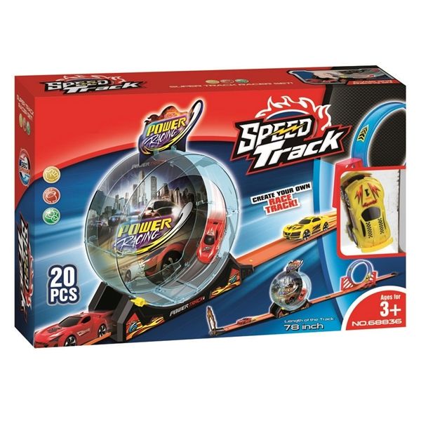 Tracker Racing - DIY Loop the Loop Speed Track